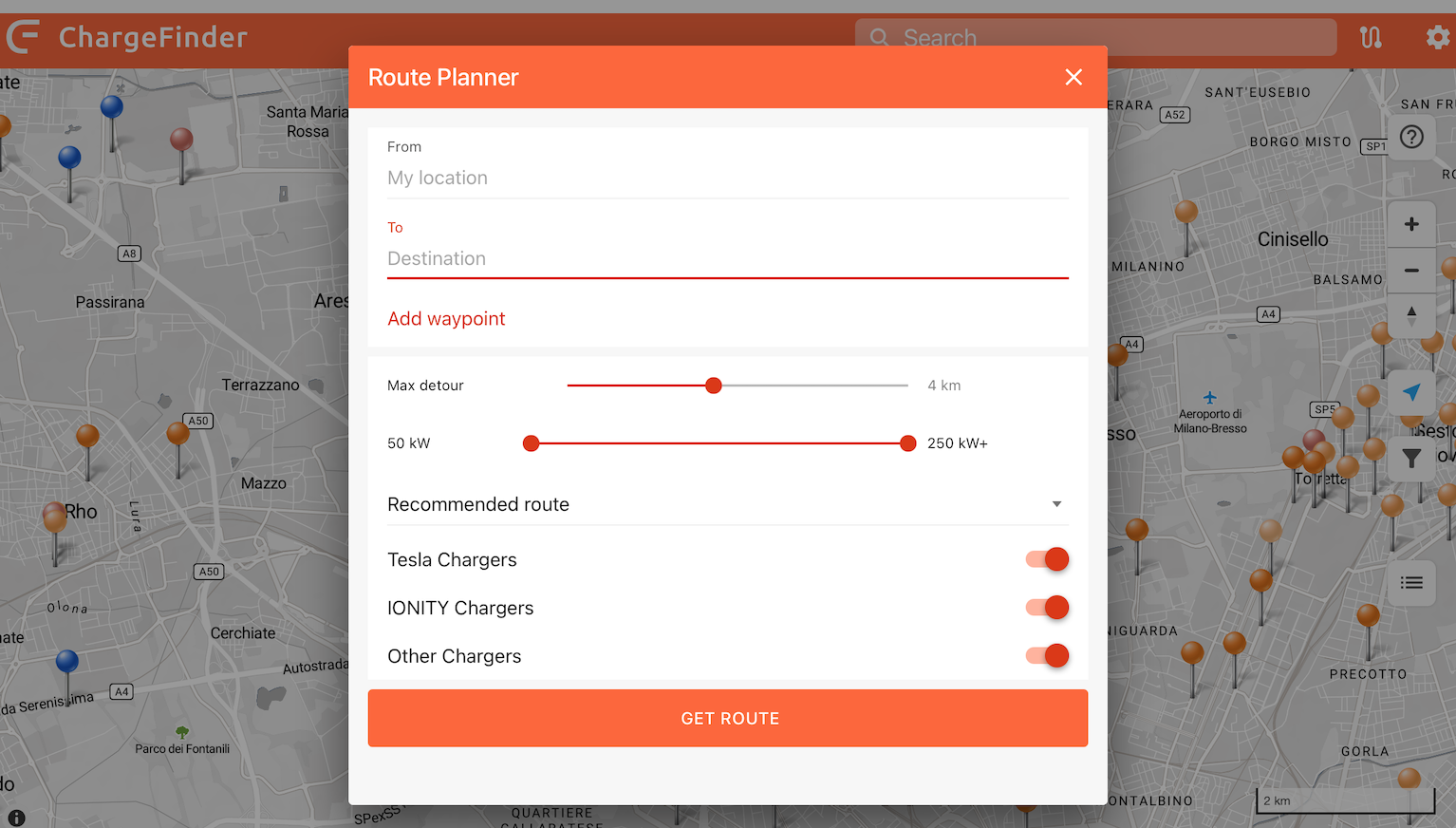 ChargeFinder: l’app che dice dove e quando poter ricaricare