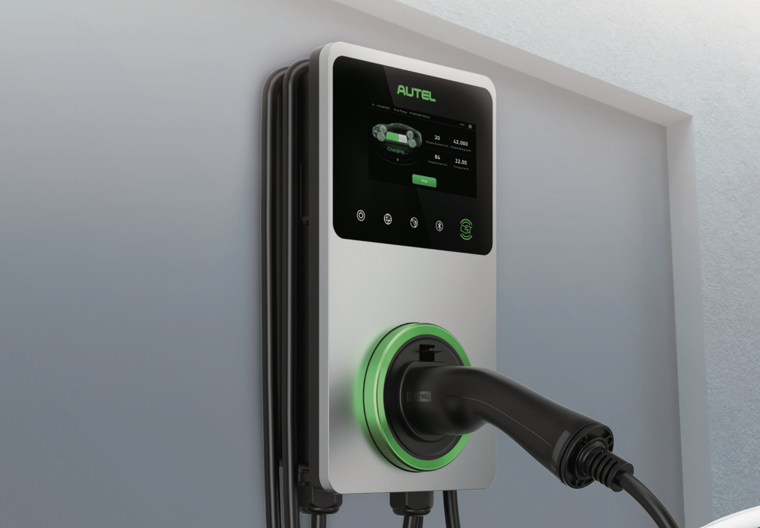 Autel presenta i nuovi sistemi di ricarica AC Wallbox, DC Fast e High Power